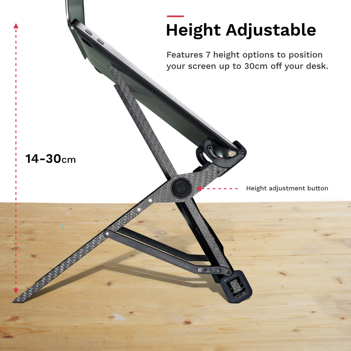 K1 Carbon Fiber Laptop Stand – Base12 Official